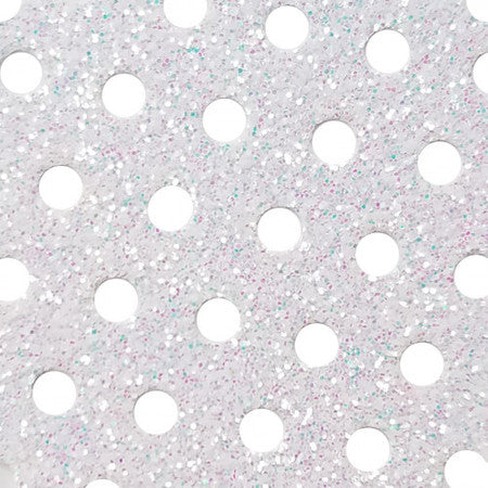 VTS Mesh Glitter HTV | Mesh Glitter Vinyl - White