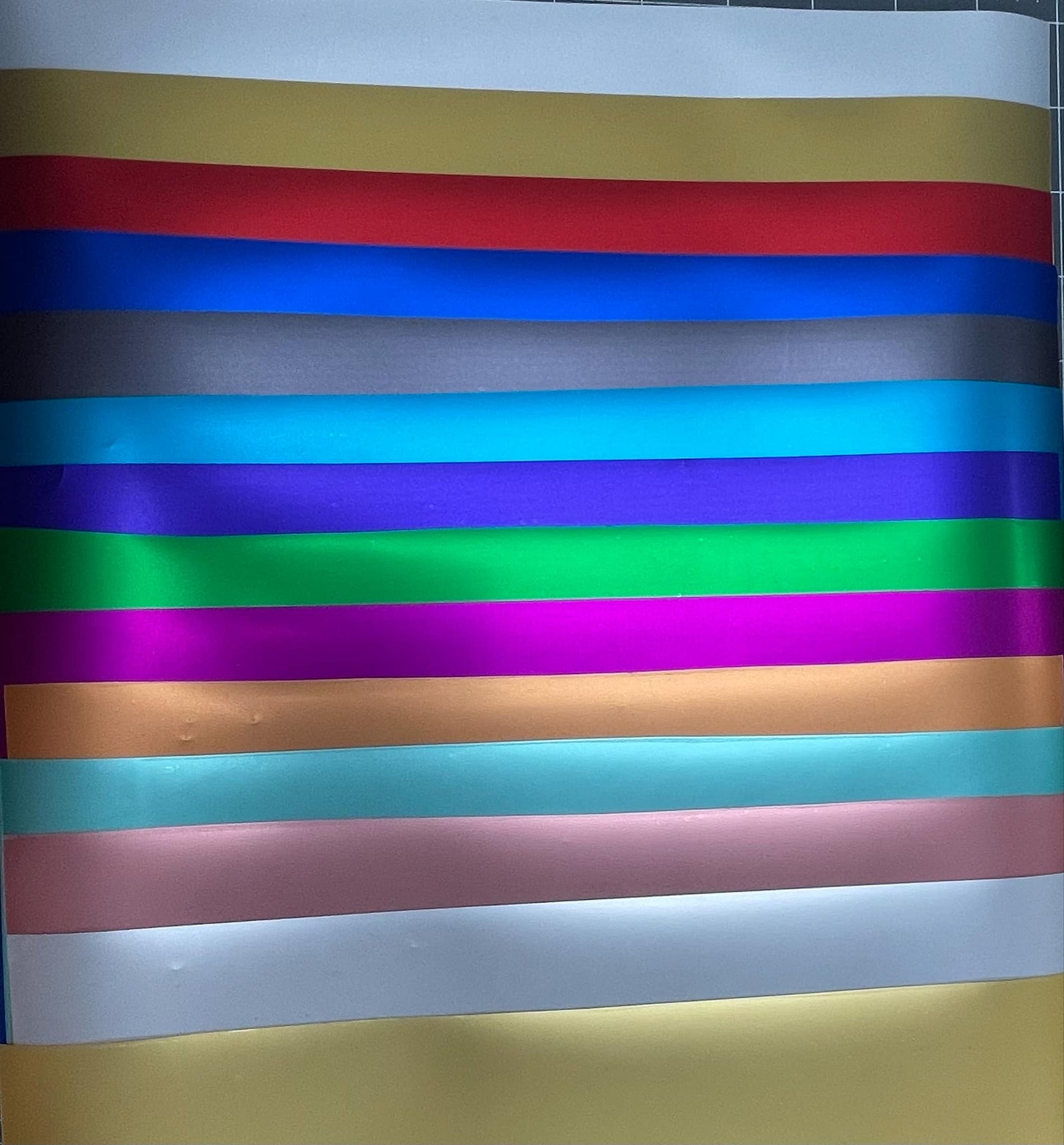 3D Super Metallic Puff Heat Transfer Vinyl (HTV) | Metallic Puff Vinyl