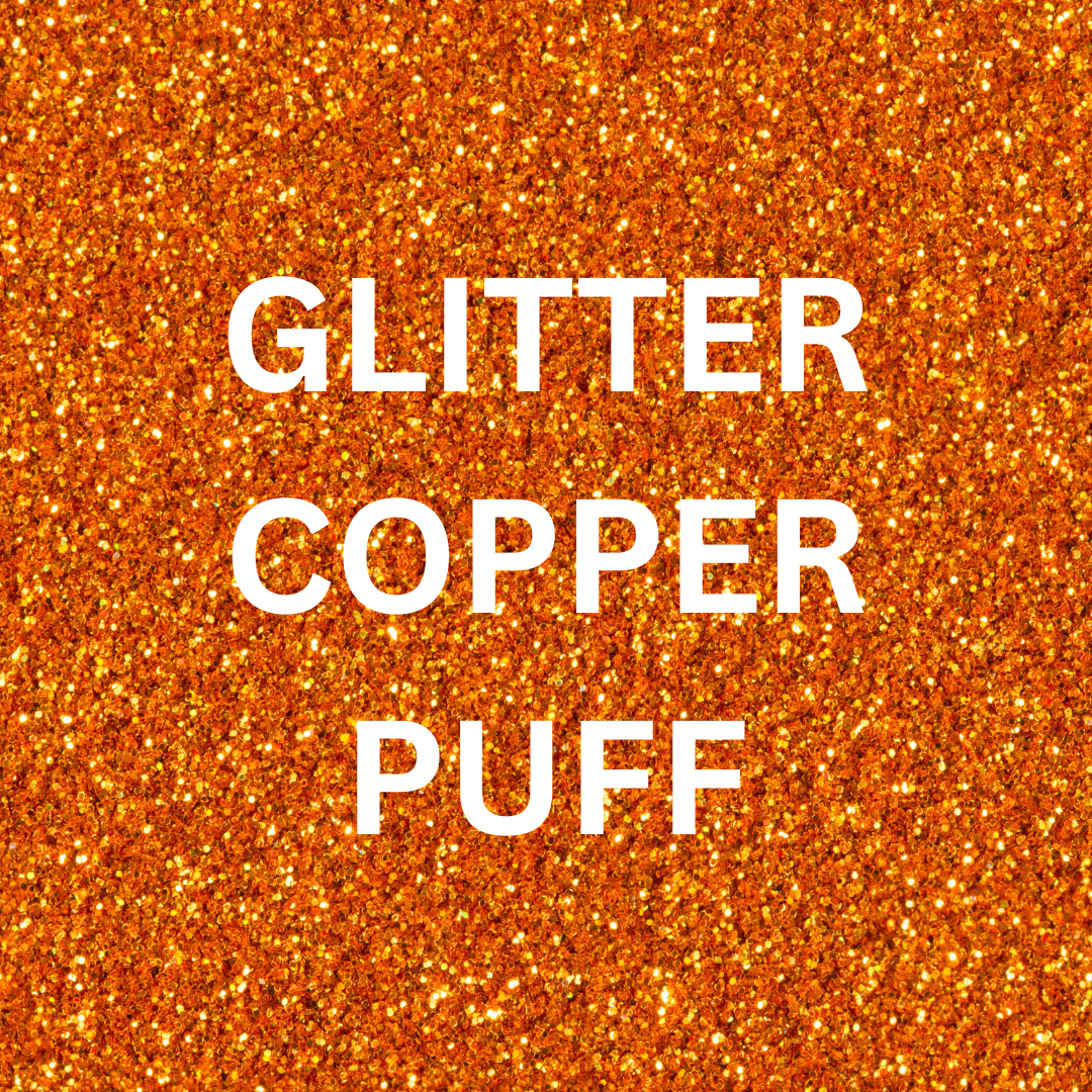 3D Super Glitter Puff Heat Transfer Vinyl (HTV) | Glitter Puff Vinyl