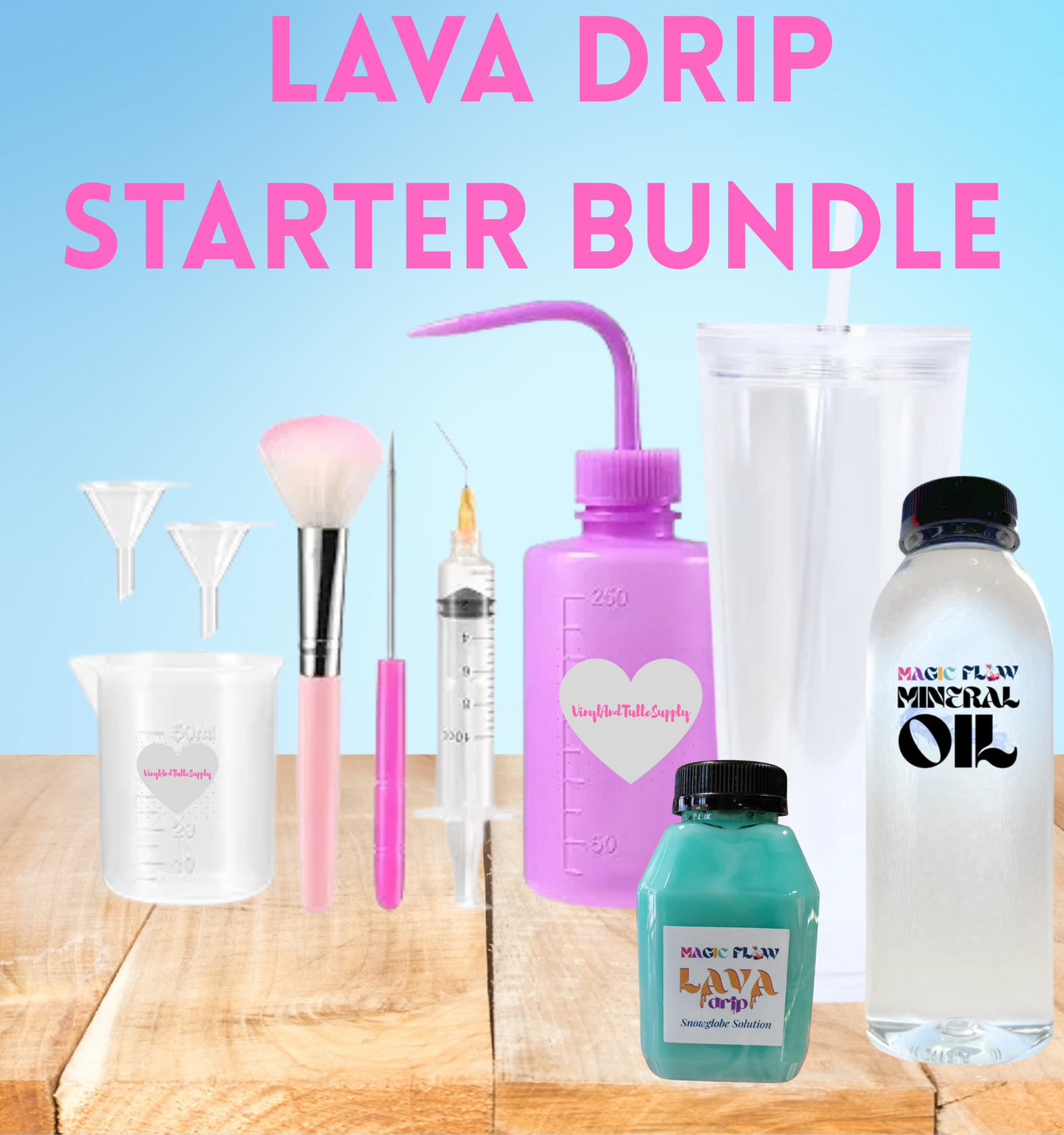 Magic Flow™ LAVA Drip Starter Bundle | Lava Drip Tumblers