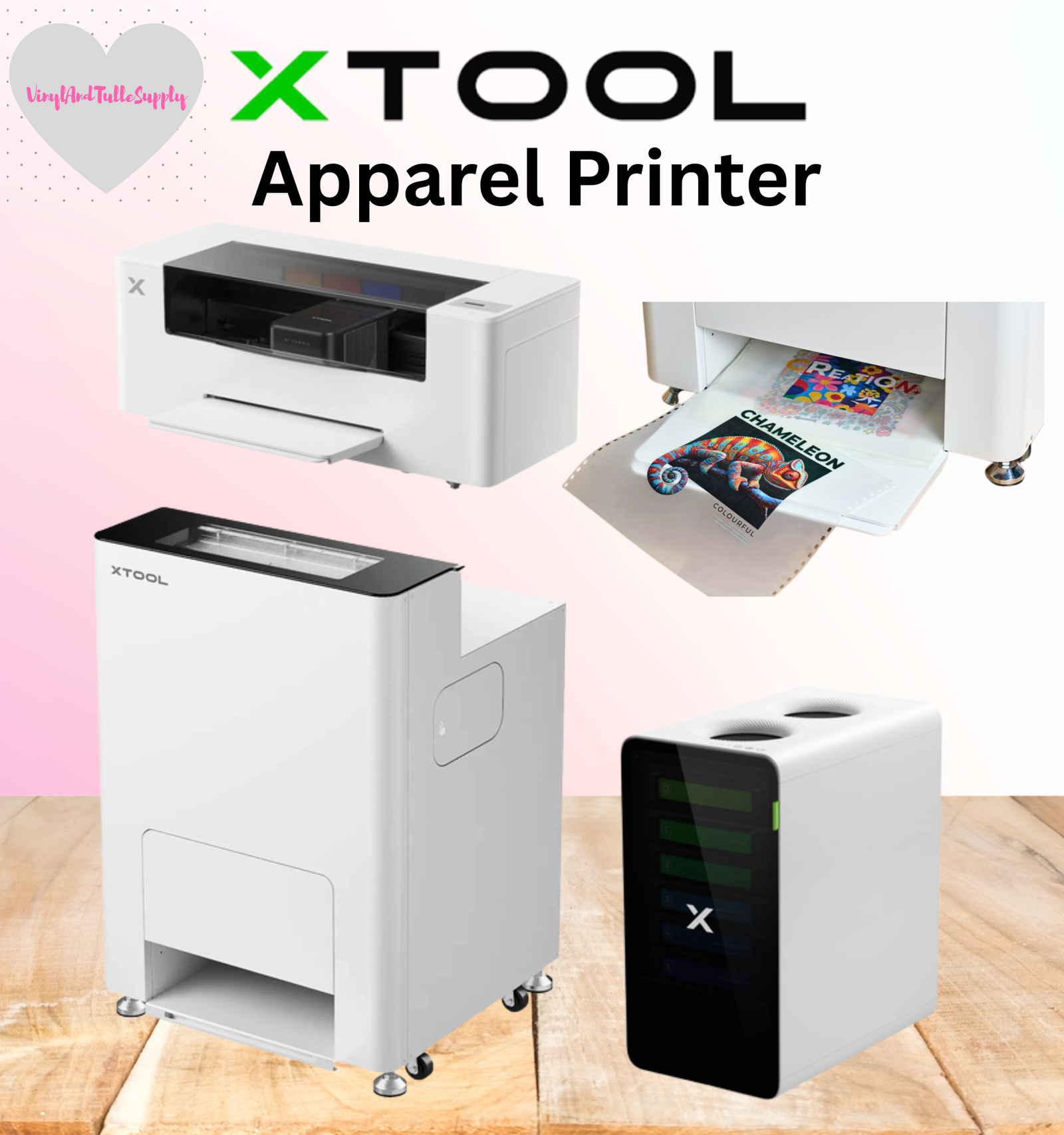 xTool All in 1 DTF Apparel Printer | DTF Printer