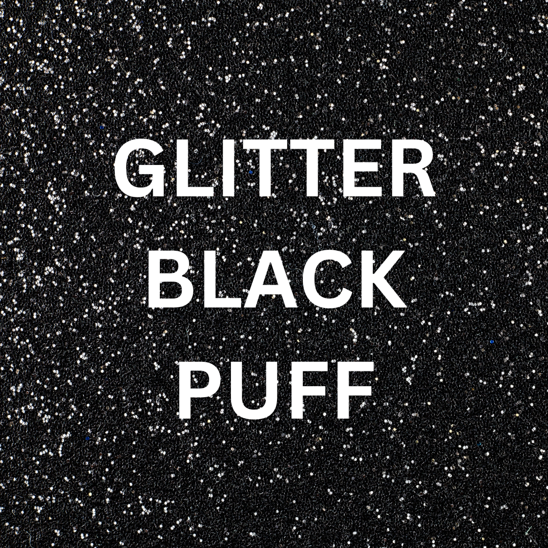 3D Super Glitter Puff Heat Transfer Vinyl (HTV) | Glitter Puff Vinyl